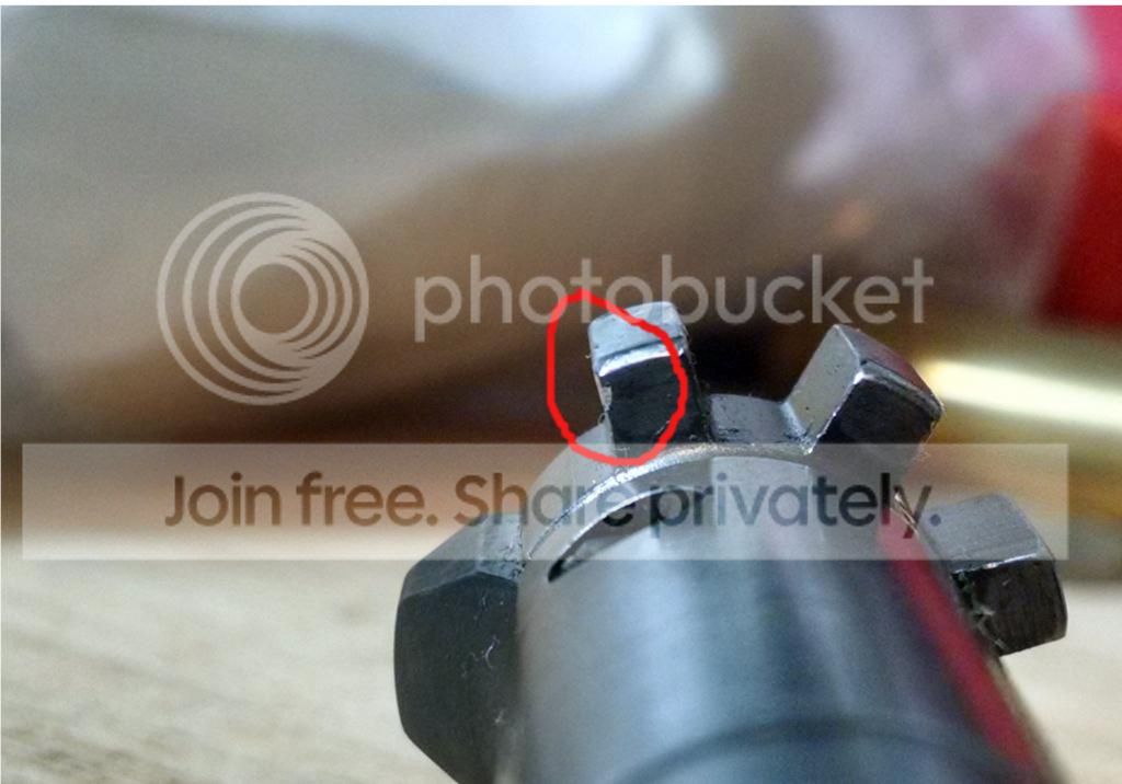 SCAR 16S Bolt Chip (Not the relief cut) | FN Herstal Firearms